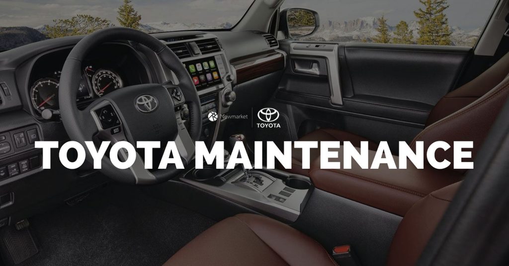 Toyota Maintenance Menu | Toyota Newmarket Dealership