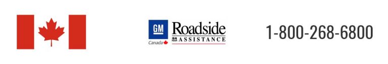 GM Roadside Assistance - 1-800-268-6800